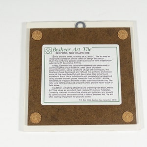 Besheer Art Tile - Vintage Decorative Tile - Bedford New Hampshire ...