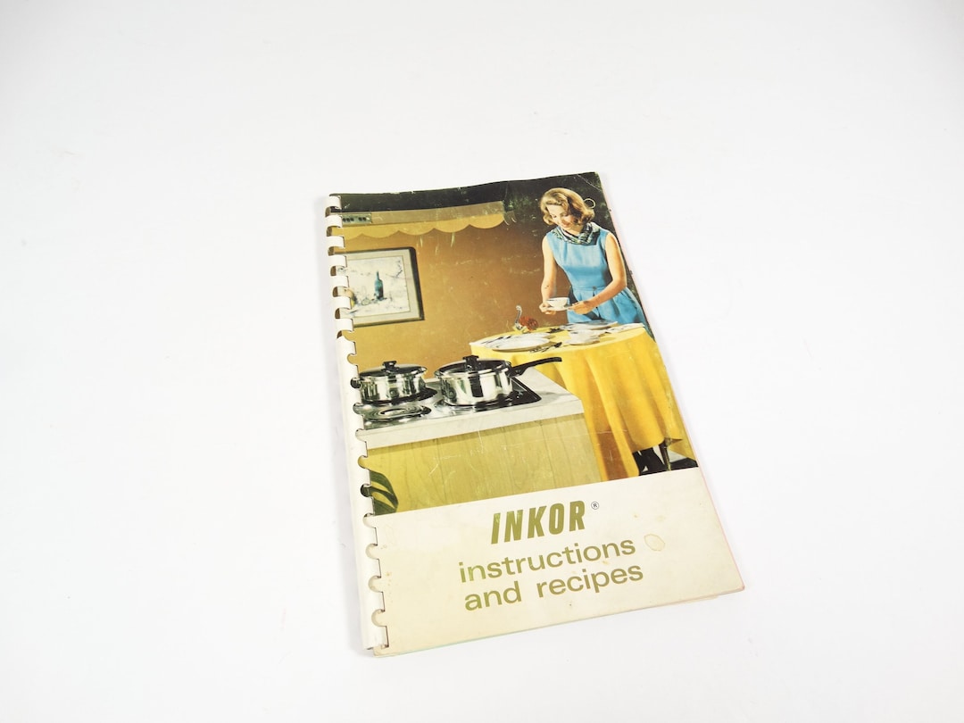 1968 Inkor Cookware Cookbook Instructions and Recipes West Bend ...
