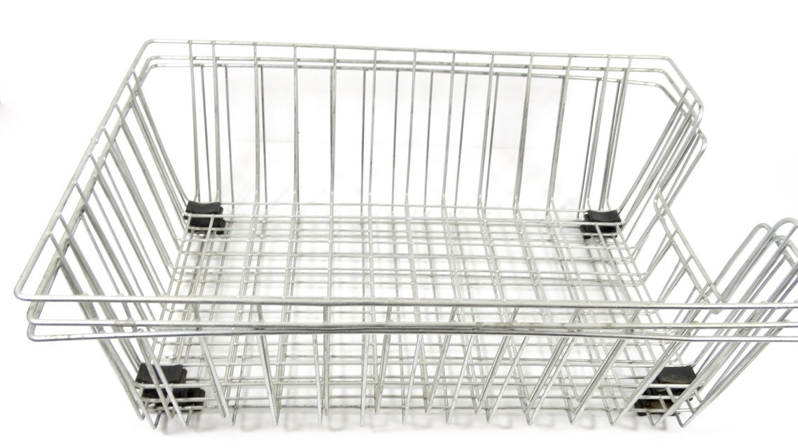 Vintage Wire File Baskets Legal Size Industrial Retro Midmod - Etsy