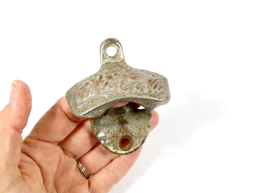 Vintage Coca-cola Bottle Opener Wall-mount Bottle Opener Coke Coca Cola ...