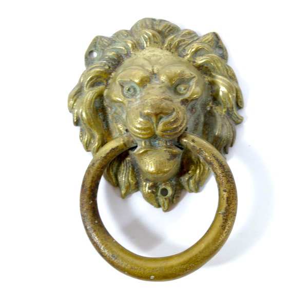Lion Knocker Drawer Pull - Etsy