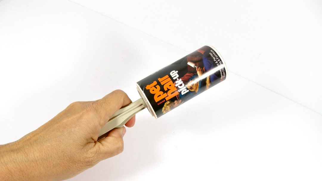 1980s Bemis Pet Hair Pick-up Lint Roller Lint Brush Roller Sticky ...