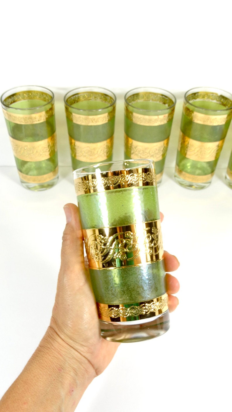 Vintage Starlyte Highball Glasses Set of 6 Midcentury - Etsy