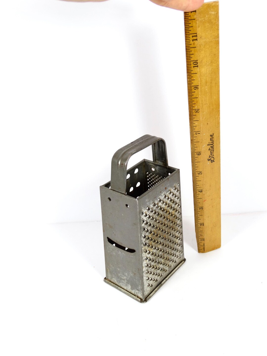 Vintage Small Box Grater Rustic Cottagecore Vintage Grater Cheese ...