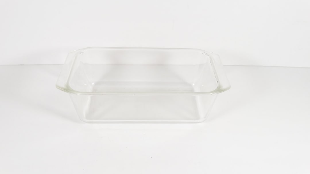 Vintage Pyrex Loaf Pan - Clear Glass Loaf Pan Bread Pan Pyrex 215-9 - Etsy