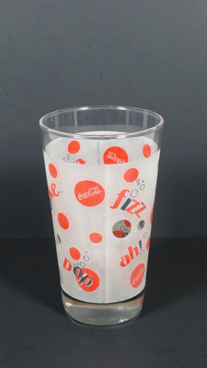 Vintage Coca Cola Coke Fizz Pop Ah Glass Coca Cola - Etsy
