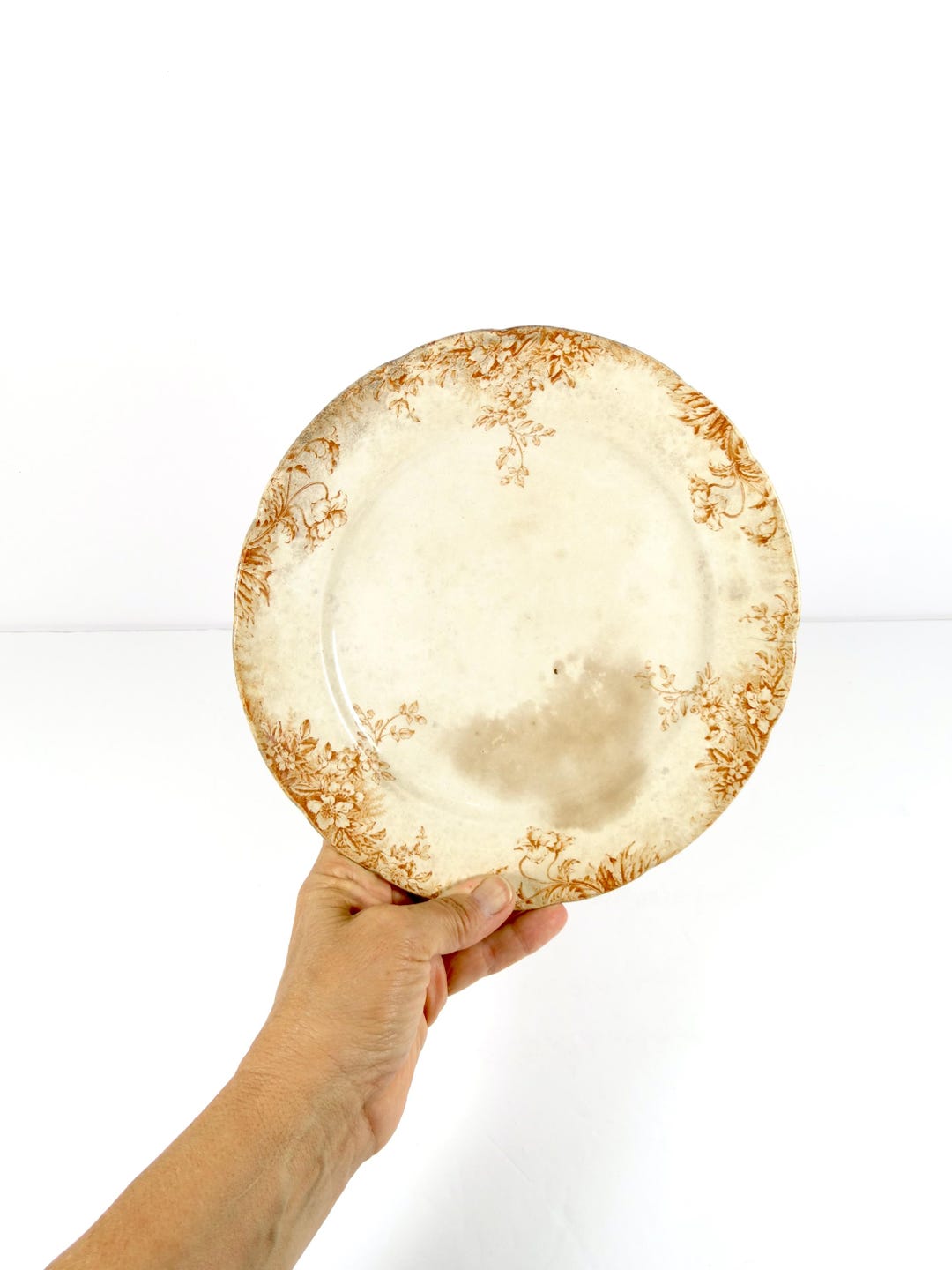 Antique Porcelain Transferware Plate Pitcairns Limited Porcelaine ...