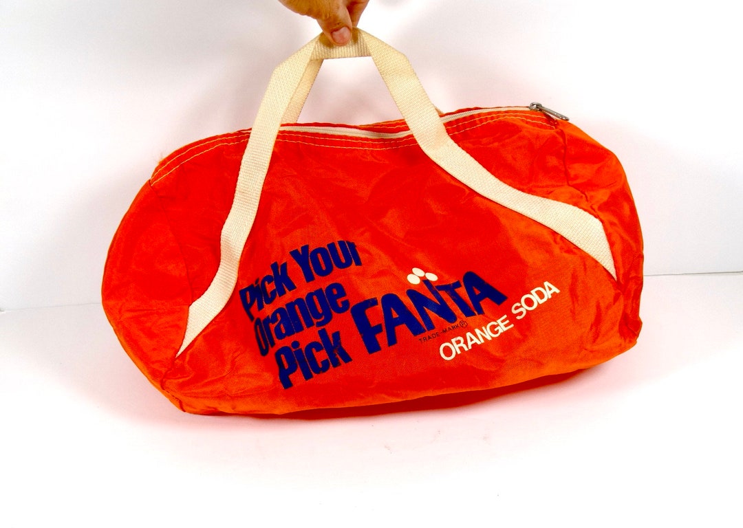 Rare 70s-80s Fanta Mini Tote Bag Fanta Promotional Tote 1970s 1980s ...