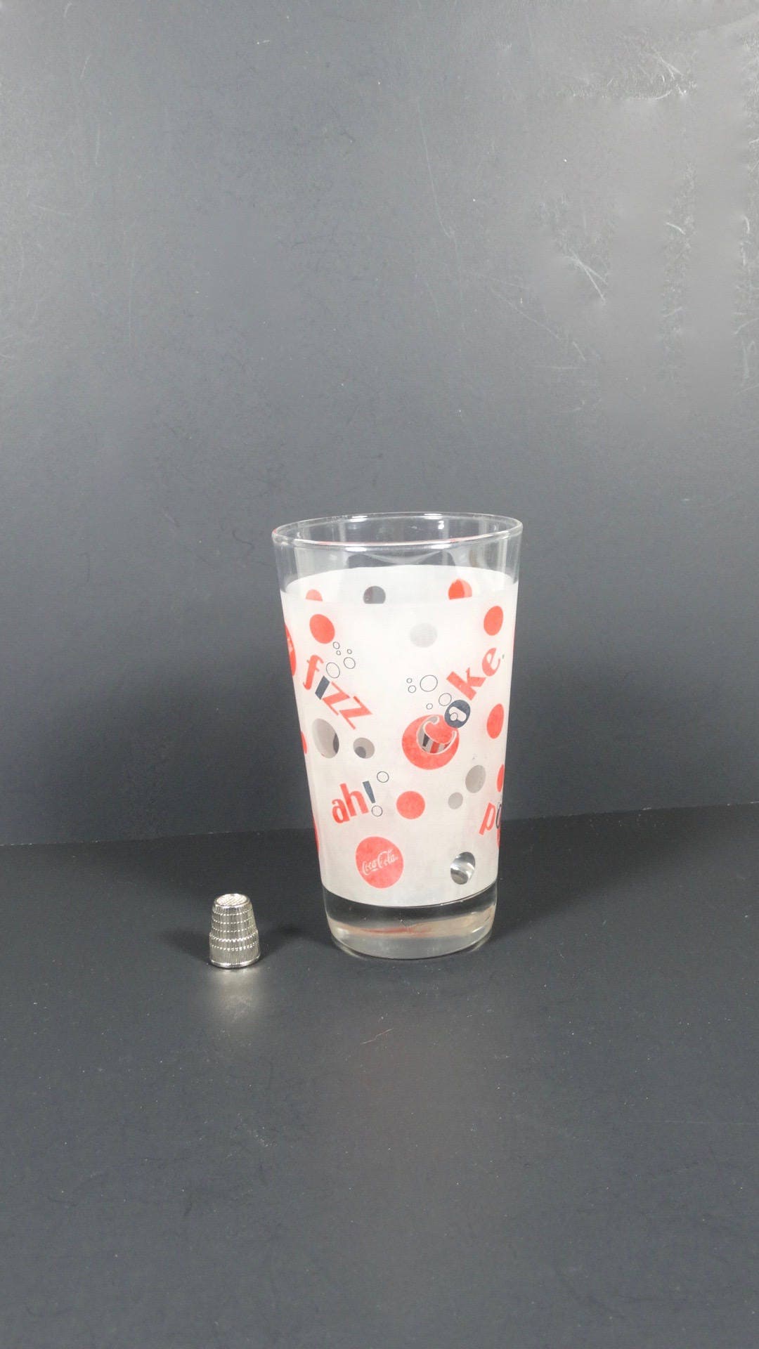 Vintage Coca Cola Coke Fizz Pop Ah! Glass - Coca Cola Memorabilia - Etsy