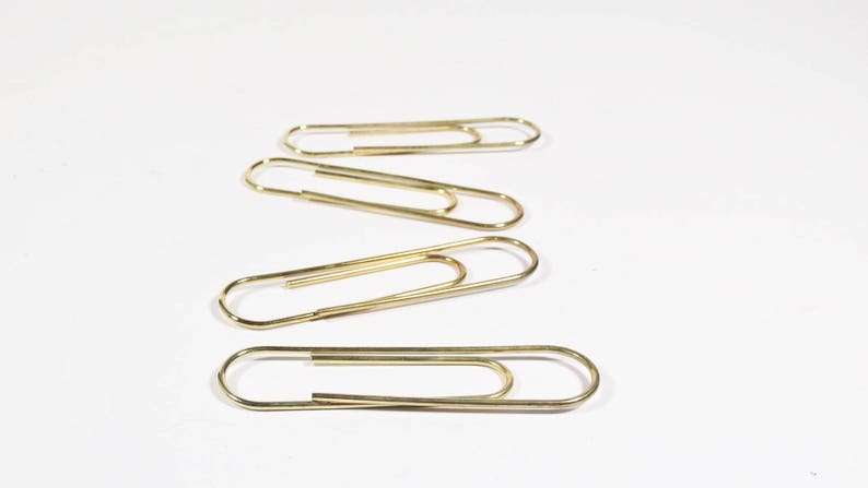 Giant Paper Clips Set of 5 Novelty Office Vintage Office - Etsy.de