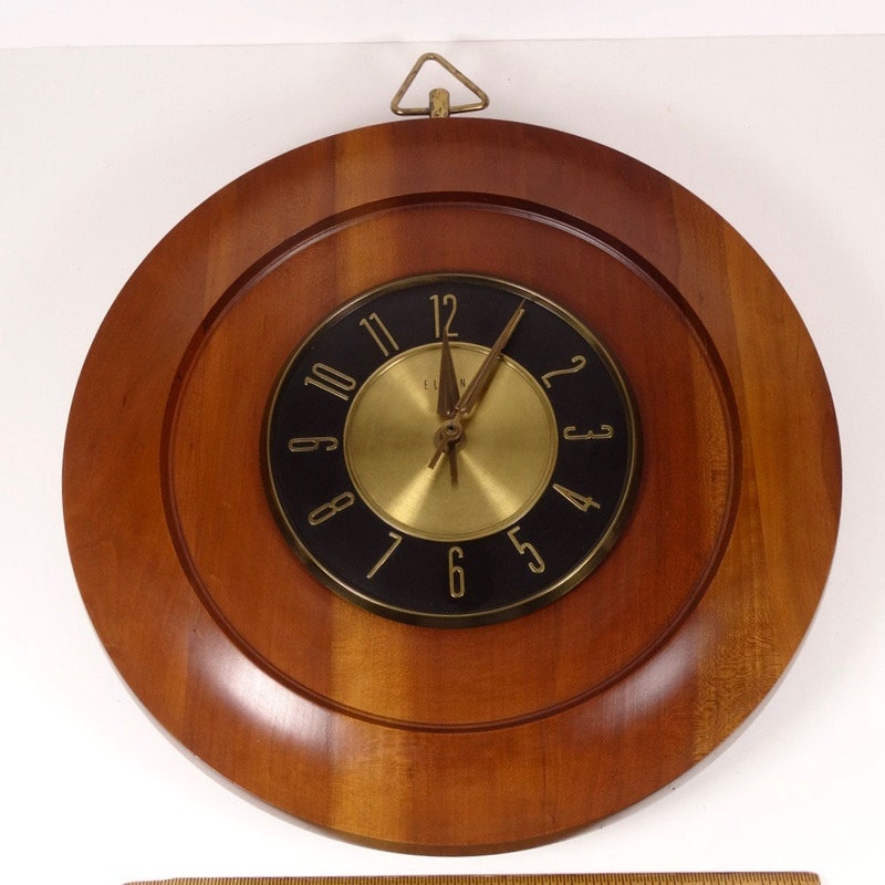 Elgin Wall Clock - Etsy