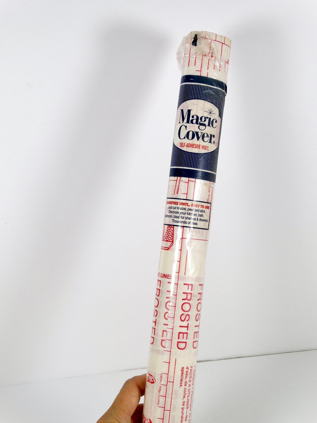 Vintage Magic Cover Frosted Self-adhesive Vinyl Unopened NOS Frosted ...