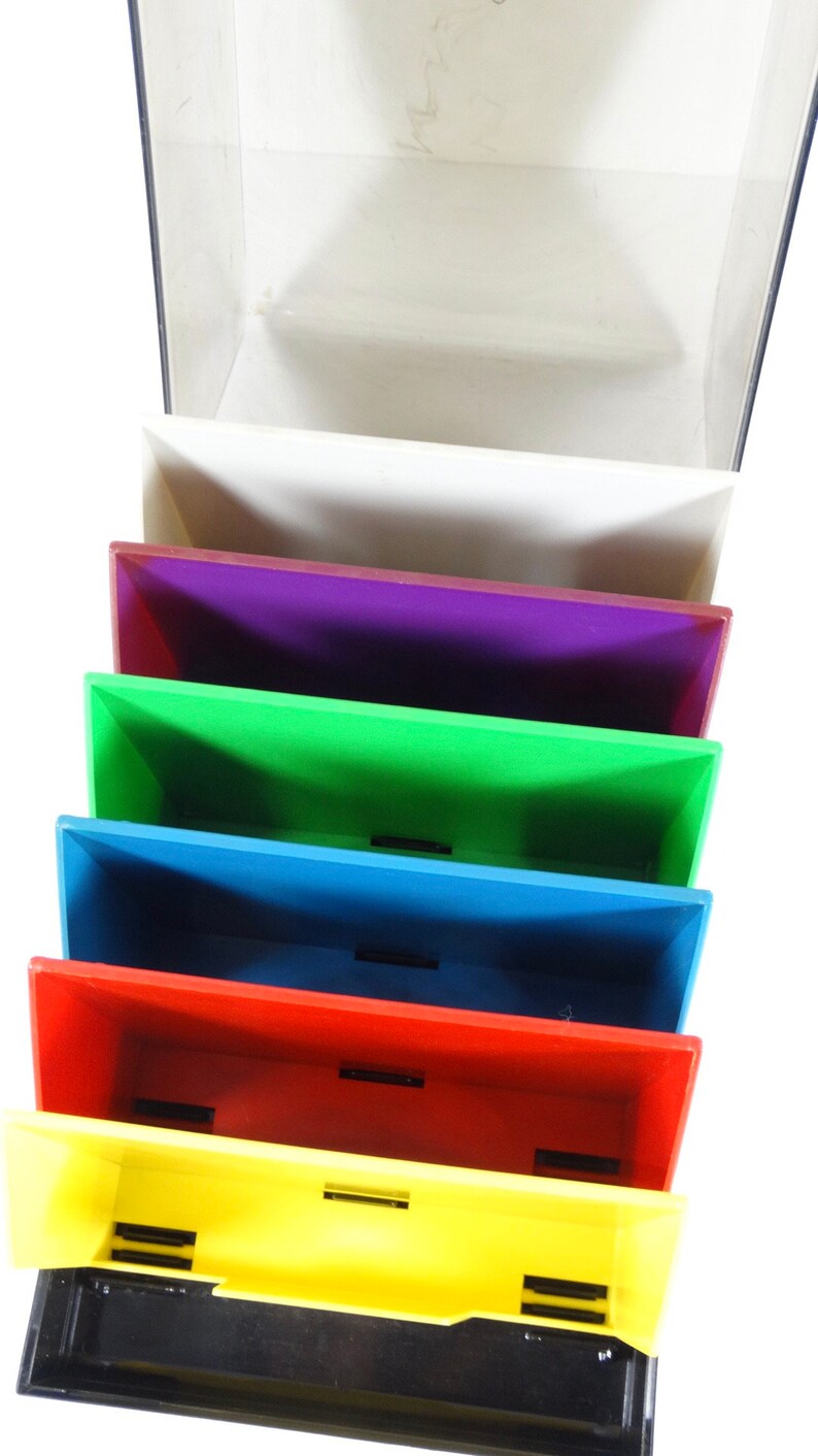 1980s Floppy Disk Organizer SRW Minidex 60 80s Computer Disk Storage ...