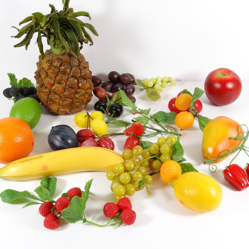 Realistic Fake Fruits - Etsy