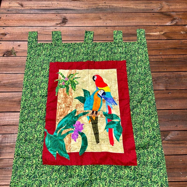 Parrot Quilt Pattern - Etsy