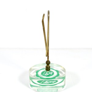 Vintage Giant Paperclip Memo Holder Paperweight 1960 Paperweight 1960s ...
