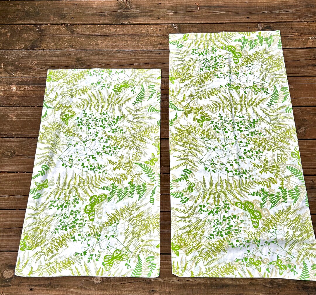 Vintage Vera Pillowcases King and Queen Pillowcase Pair Vera Neumann ...