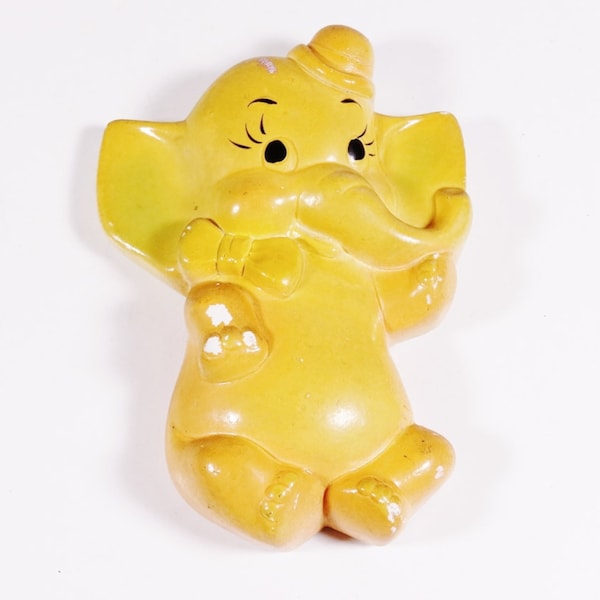 Chalkware Elephants - Etsy