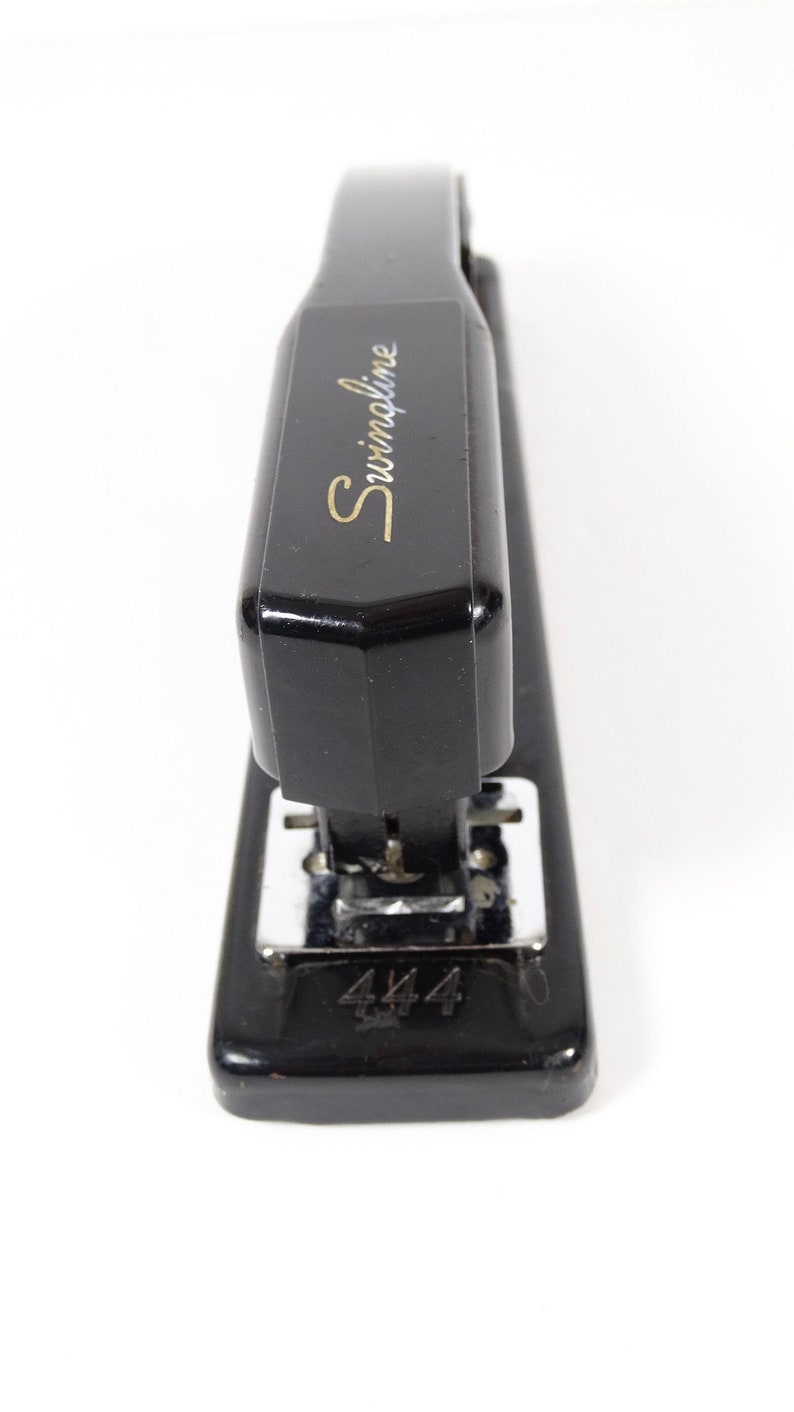 Vintage Black Swingline Stapler With Staples S24 Midcentury Office ...