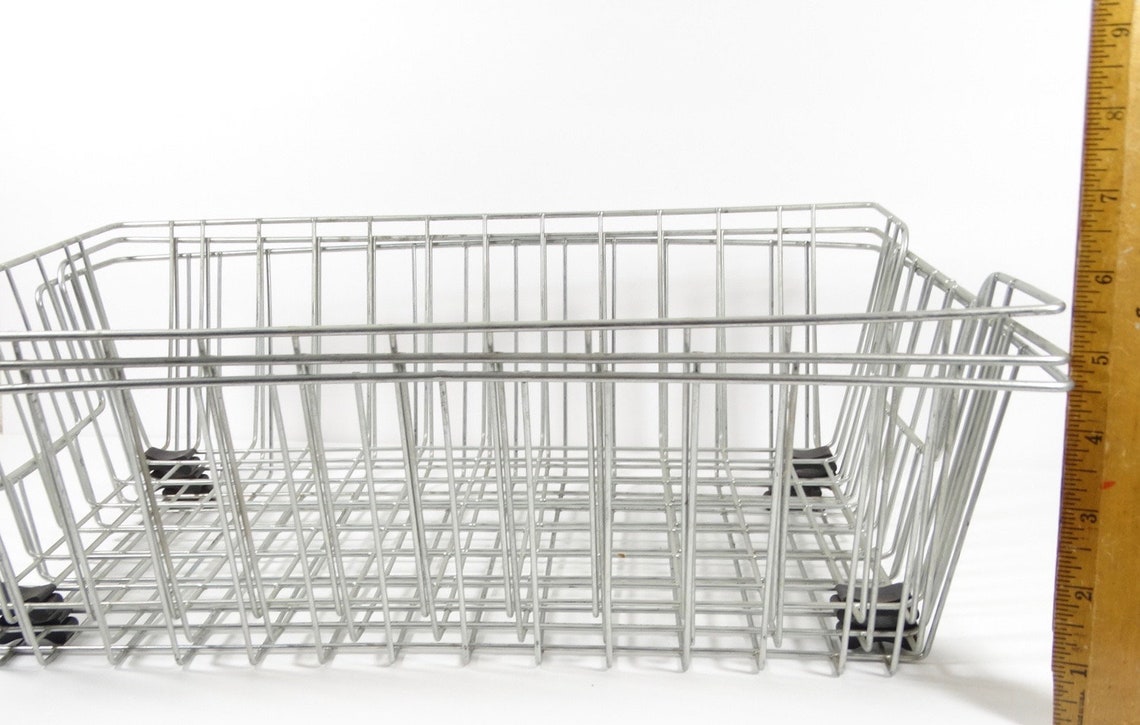 Vintage Wire File Baskets Legal Size Industrial Retro Midmod Modern ...