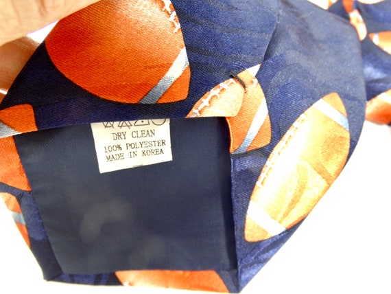 Vintage Steven Harris Football Tie Hand-Made Tie Foot… - Gem