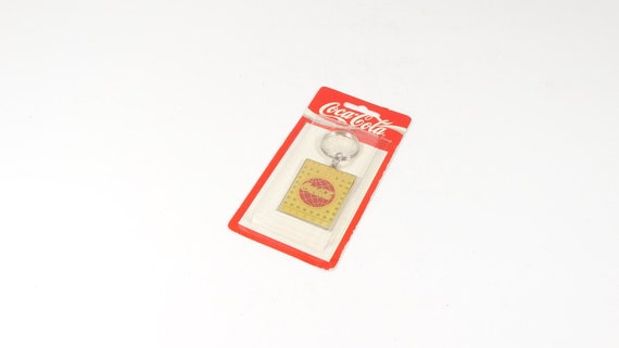 90s World of Coca Cola Key Chain 1990s Atlanta Souvenir Key | Etsy