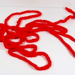 1970s Fuzzy Yarn Puffy Yarn Single Piece 15' 1970s Giftwrap 70s Hair ...