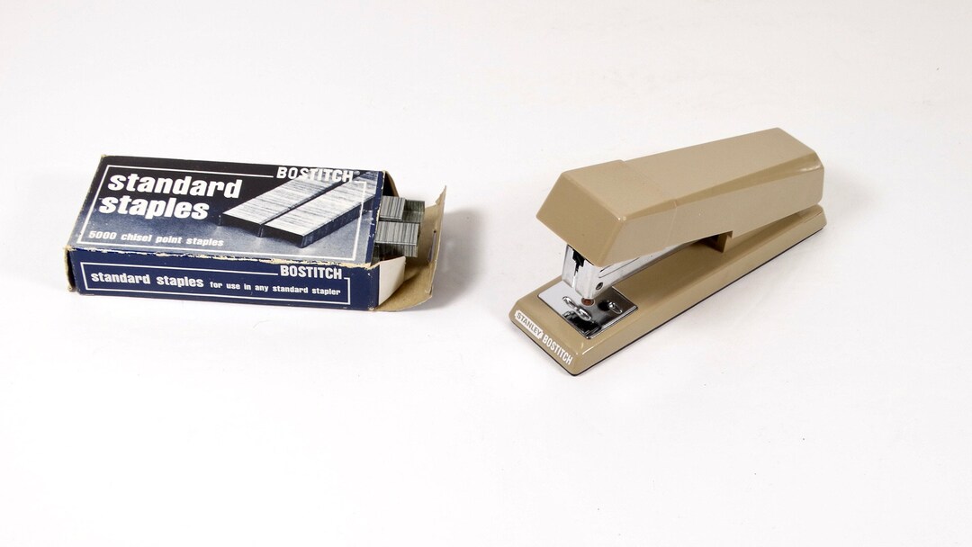 Vintage Stapler Stanley Bostitch Small Stapler B600 Stapler With ...