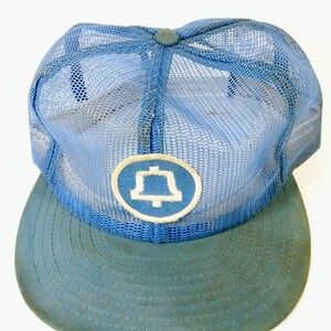 1970s Bell Telephone Trucker Cap Ma Bell Systems Logo Cap Mesh Hat Bell ...