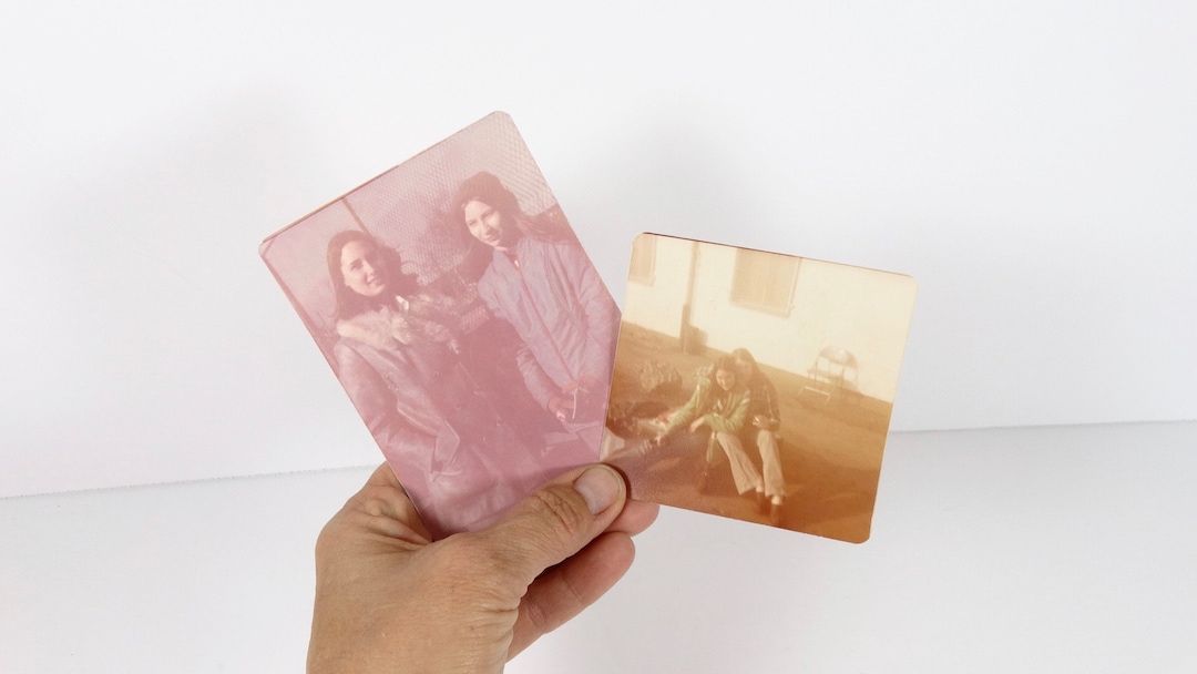 1970s Polaroids - 70s Set of 2 Color Polaroid Photos, 1970s Vintage ...