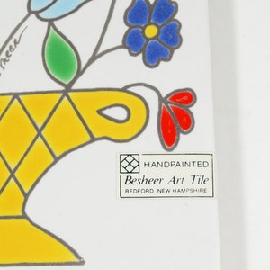 Besheer Art Tile - Vintage Decorative Tile - Bedford New Hampshire ...