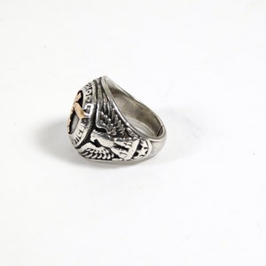 Sterling Silver Ring Boeing School of Aeronautics Pilot Ring Space Race ...