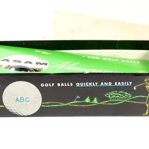 Vintage ASAM Golf Ball Monogrammer Golfer Gift Monogrammed Golf Ball - Etsy