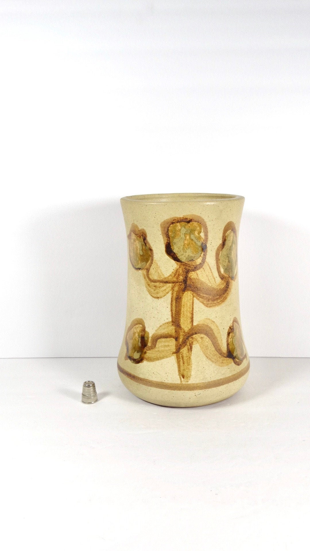 Vintage SDW Vase Stoneware Design West Midcentury Pottery Ceramic Vase ...