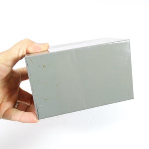 Vintage Metal Card File Box With Month and Number Tabs Vintage Index ...