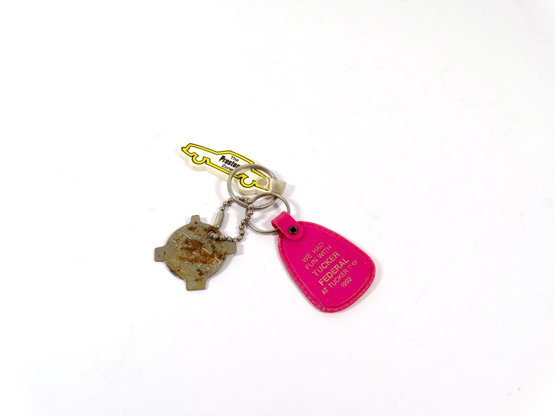 1990s Key Chain Vintage Atlanta Key Chain Tucker Federal Key Chain ...