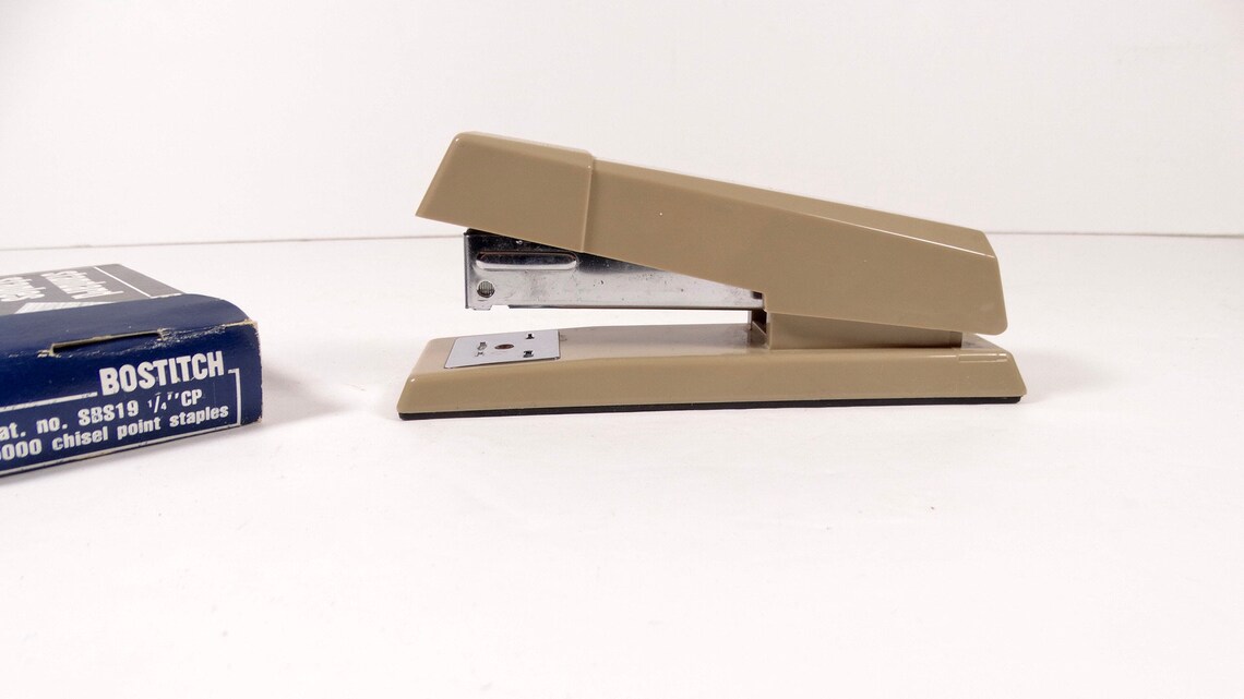 Vintage Stapler Stanley Bostitch Small Stapler B600 Stapler - Etsy.de