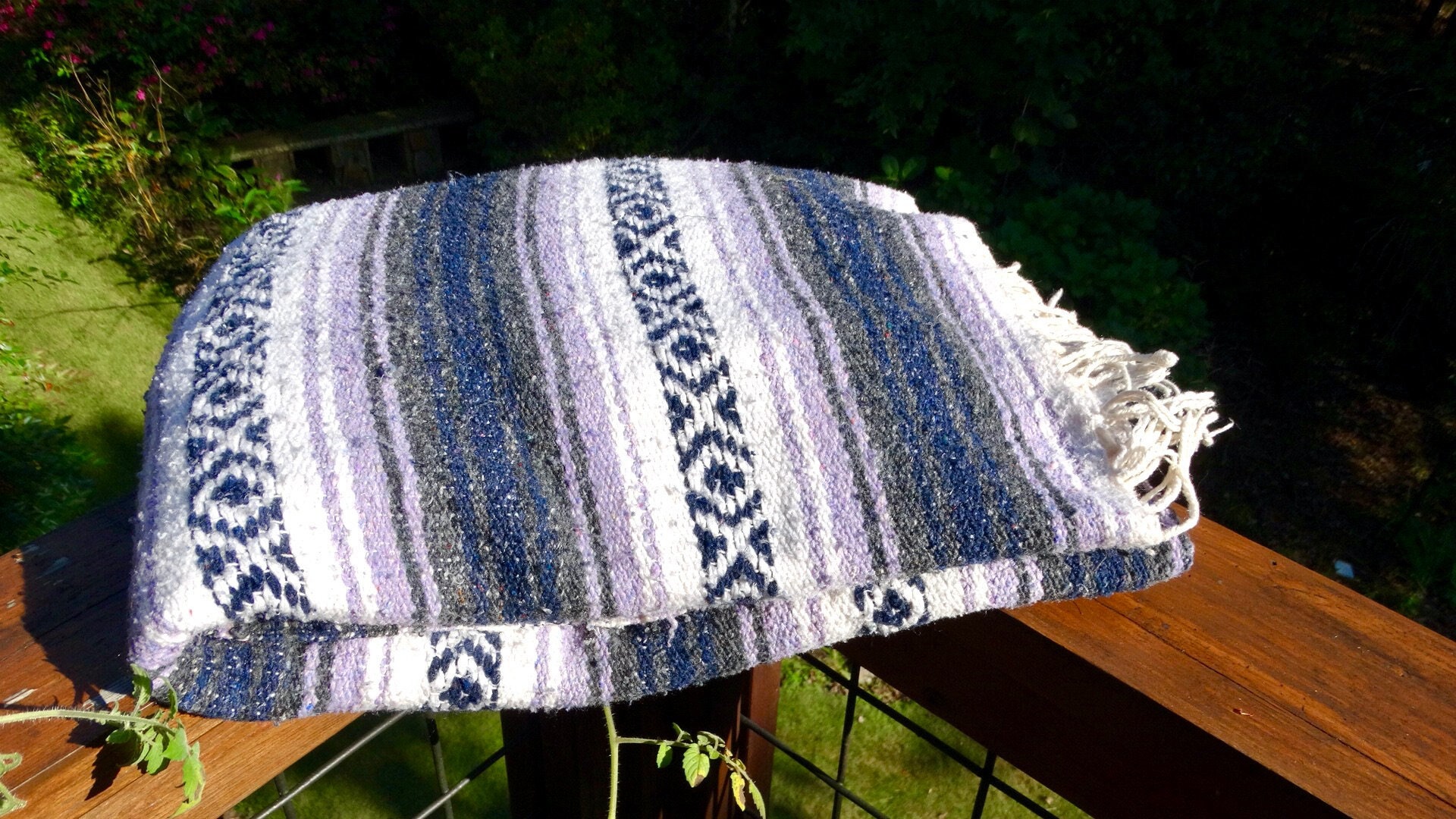 Mexican Blanket Pattern Purple