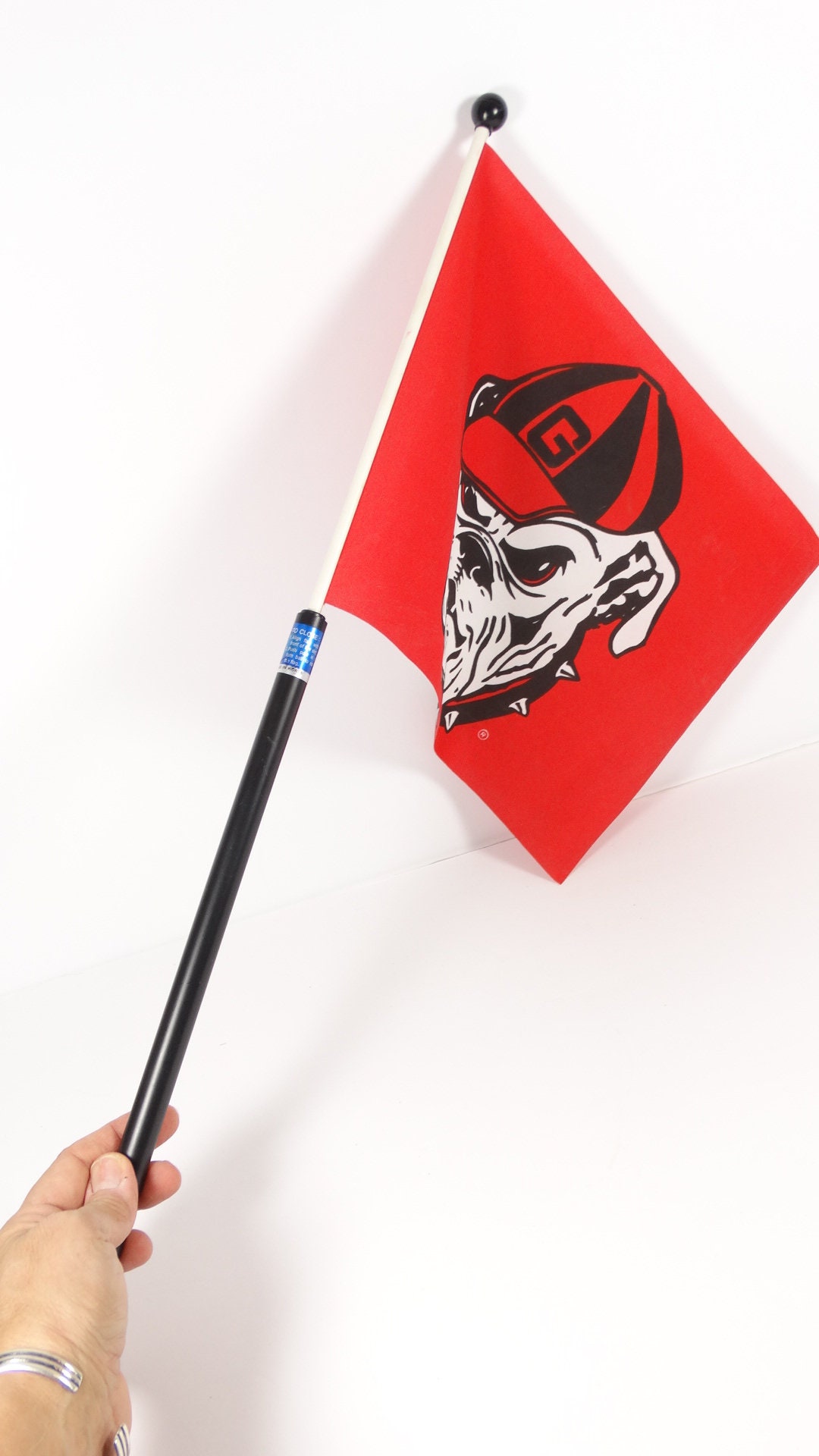 Vintage Georgia Bulldogs Flag Extendable Flag Rollup Flag UGA Stadium ...