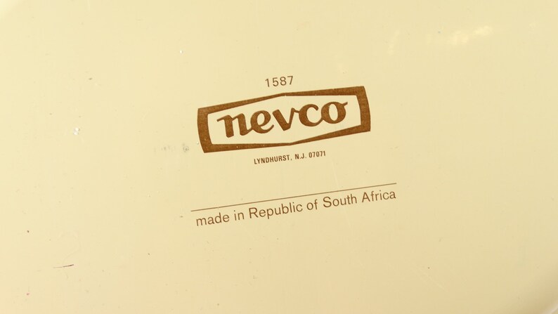 Vintage Nevco Platters Oval Floral Tin Platter Set of 2 | Etsy