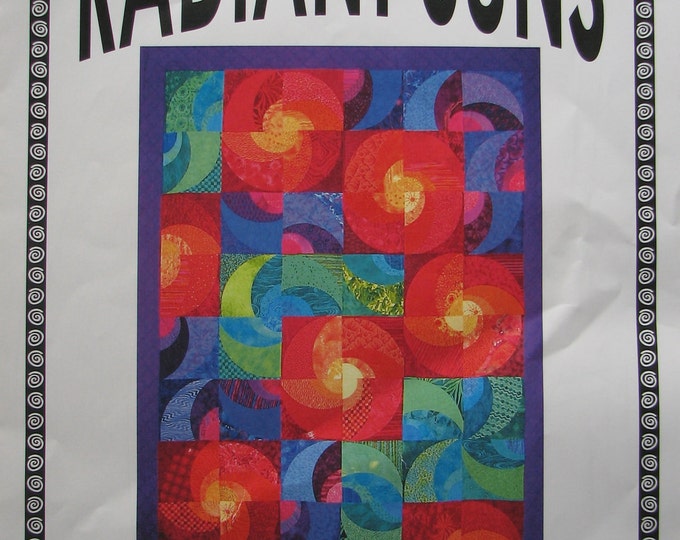 Radiant Suns Quilt Pattern by the Stitchin' Post - Etsy