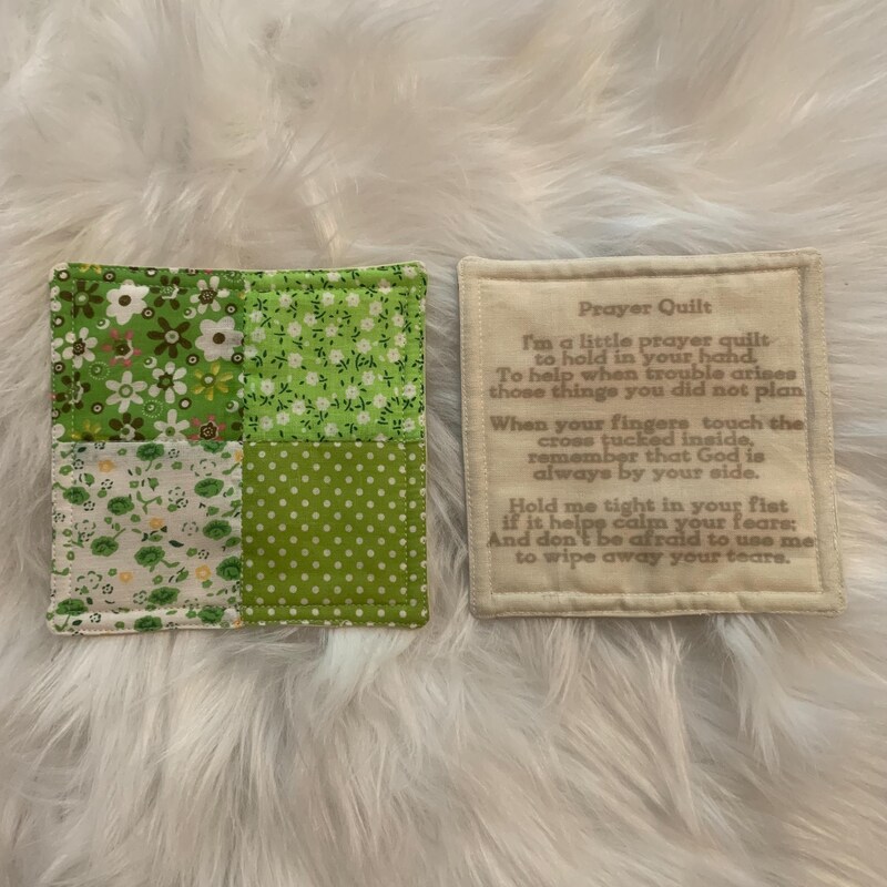 Prayer Quilt With Cross Inside - Etsy