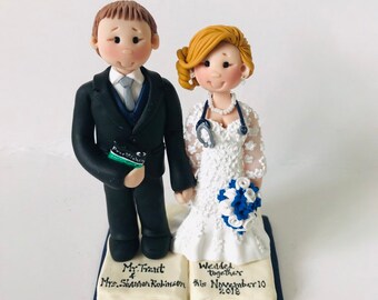Reading Books Cake Topper - Etsy