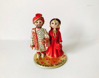 Sikh Wedding Cake Topper - Etsy