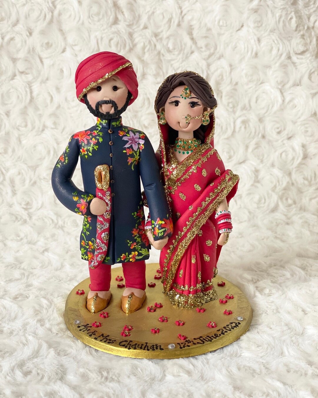 Personalised Asian Indian Sikh Punjabi Laacha Hindu Pakistani Muslim ...