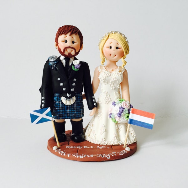 Scottish Cake Topper - Etsy