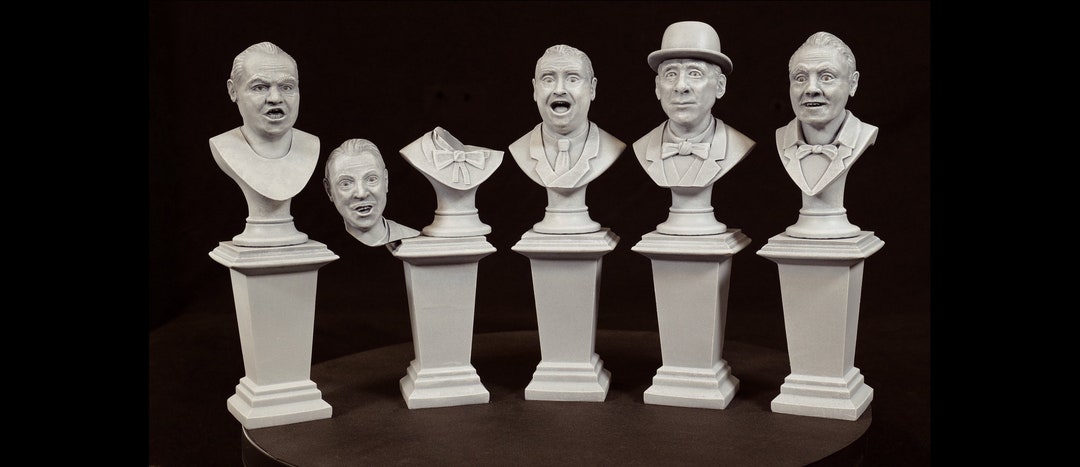 Haunted Mansion Singing Busts Depicting the Actual Singers and Actors ...