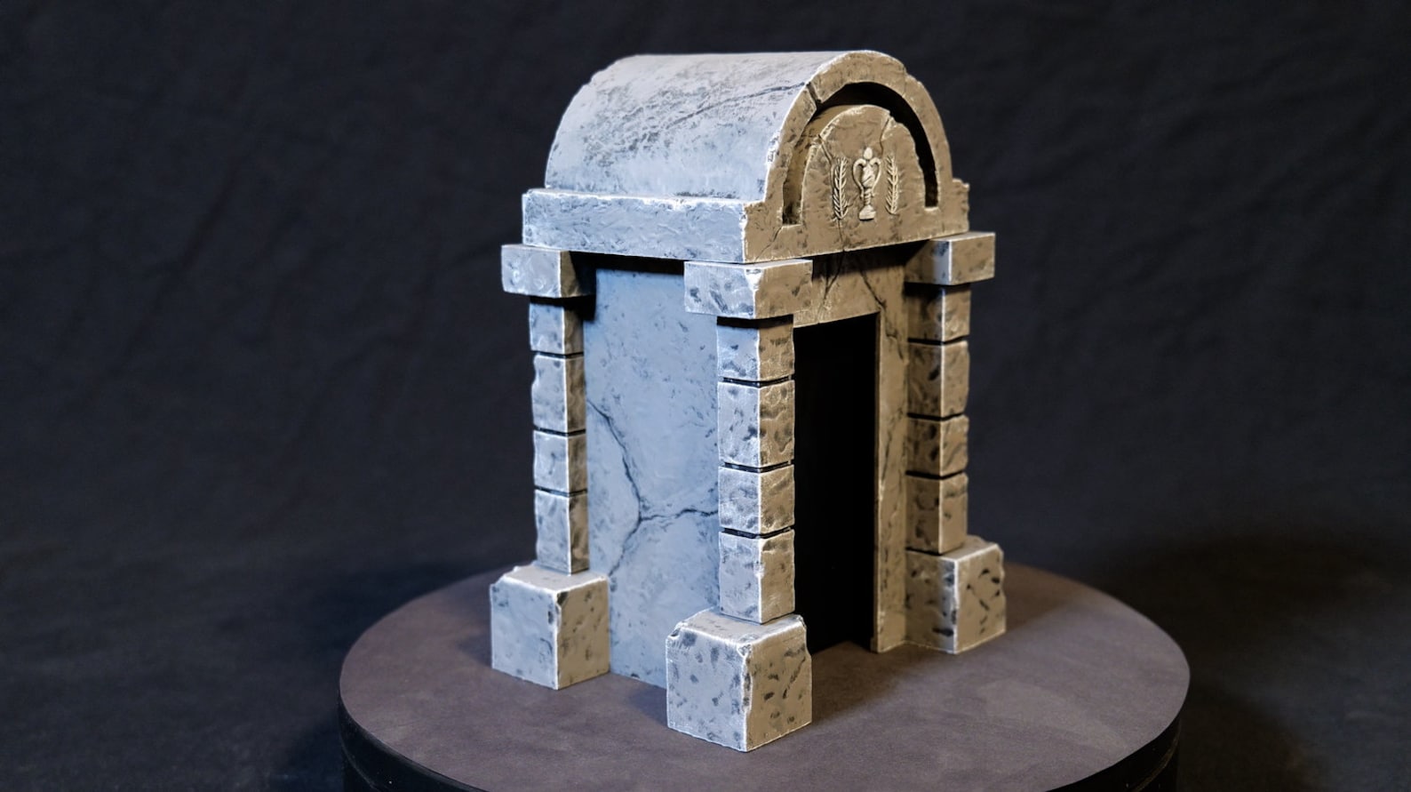 Haunted Mansion Ghost Tomb,crypt Fully Functional, Hidden Mickey Head ...