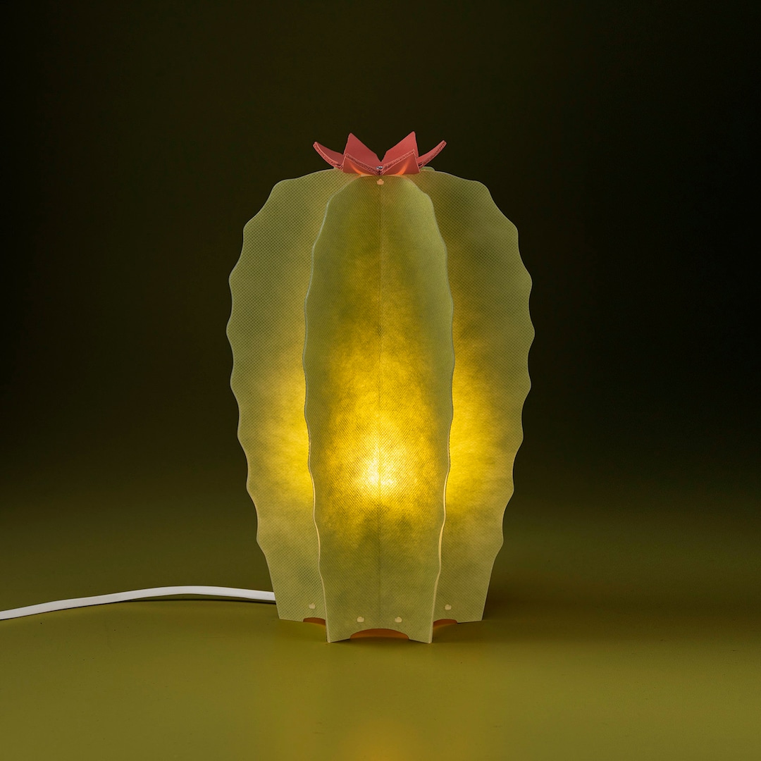 CACTUS Lamp. Lámpara De Sobremesa De Colores, Luz De Ambiente, Lámpara ...