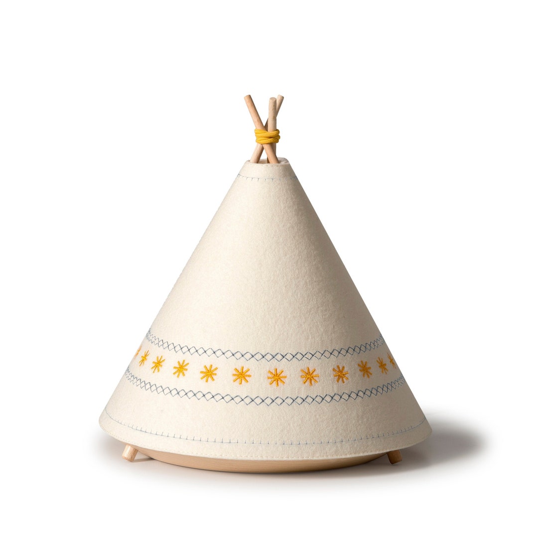 TIPI / Child Table Lamp Yellow - Etsy